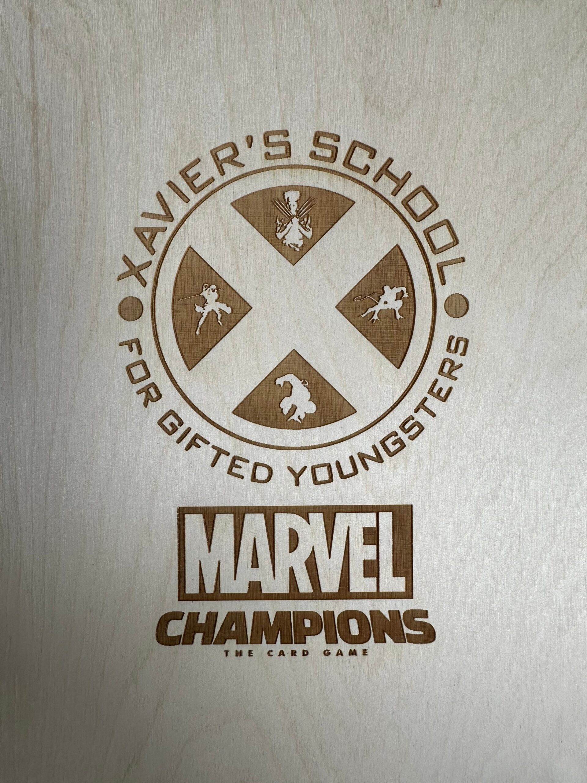 Marvel Champions LCG Etched Mass Storage Solution Organizer Stand Alone ...