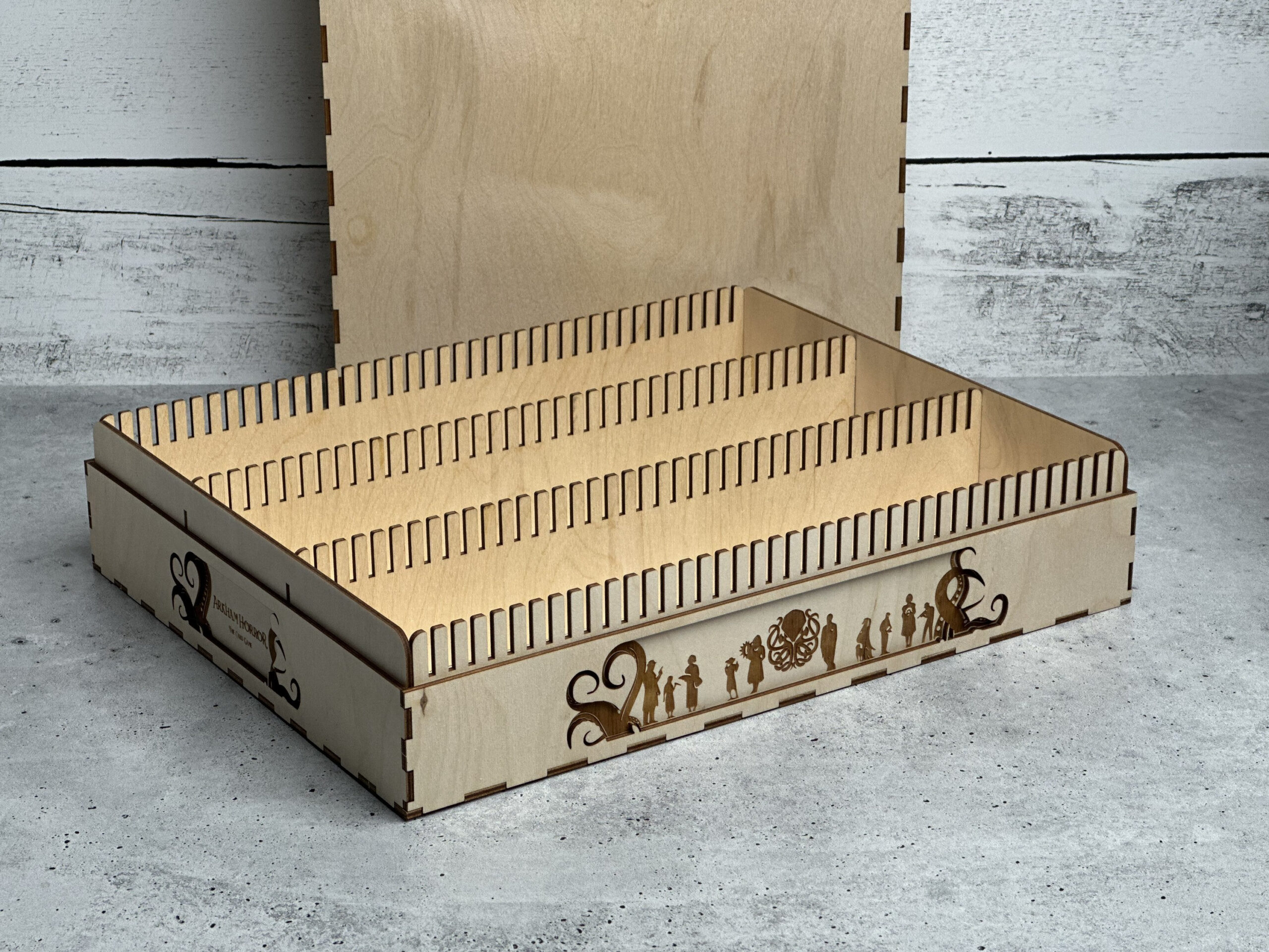 Arkham Horror LCG Etched Mass Storage Solution Organizer Stand Alone ...