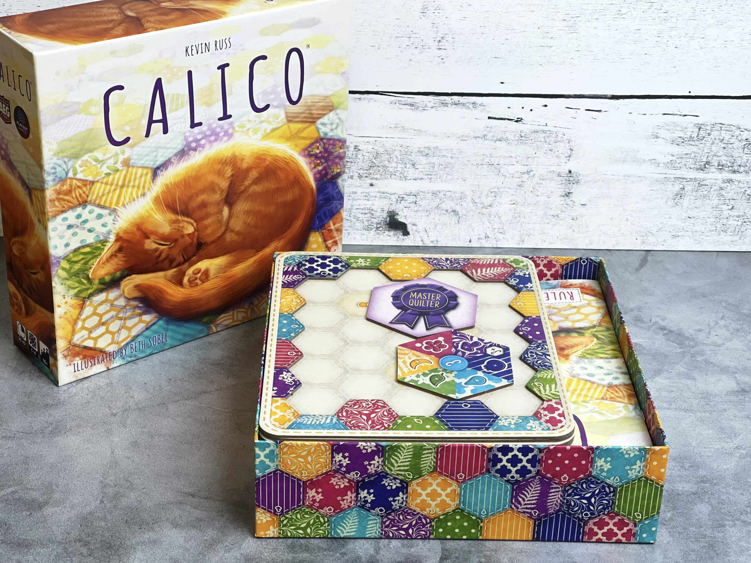 Calico Board Game Organizer Insert | Token Box | Vertical Storage – One ...