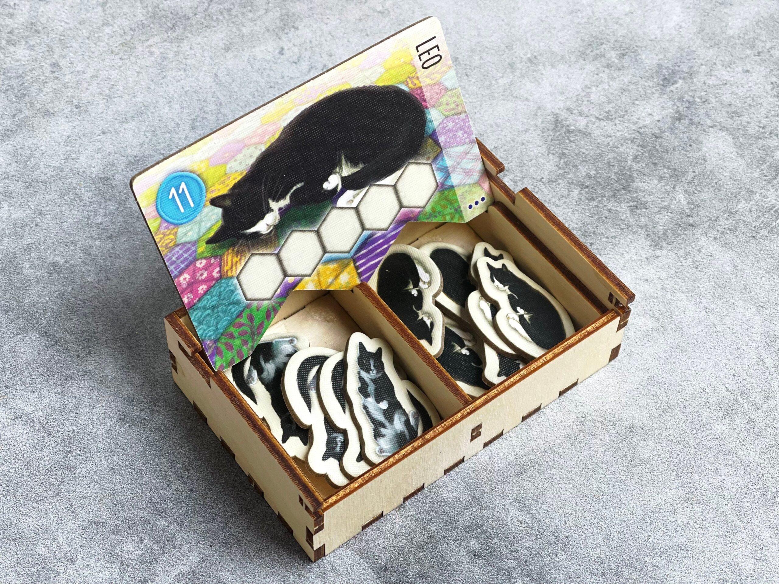 Calico Board Game Organizer Insert | Token Box | Vertical Storage – One ...