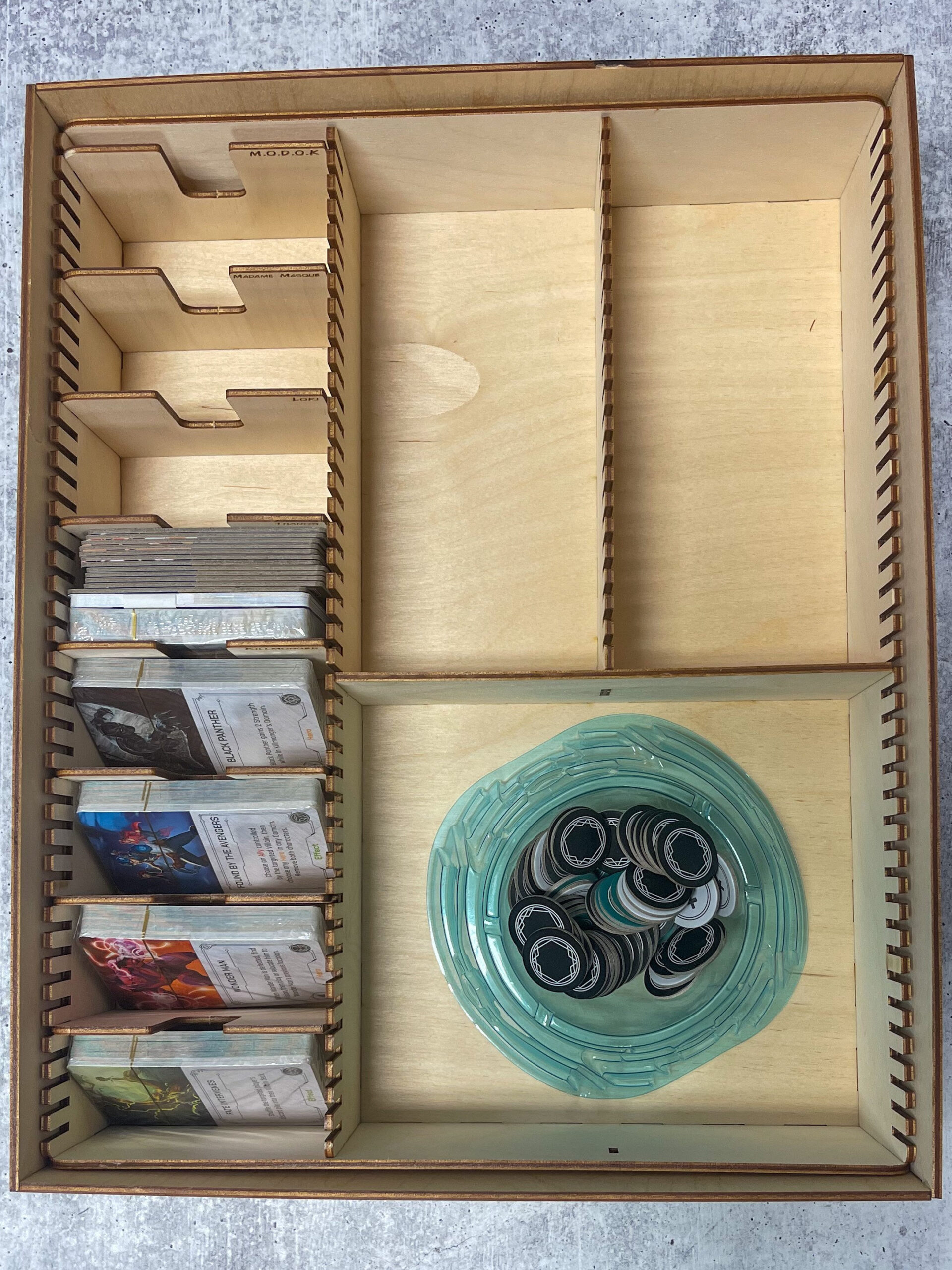 Marvel Villainous Etched Mass Storage Solution Organizer – One Sharp ...