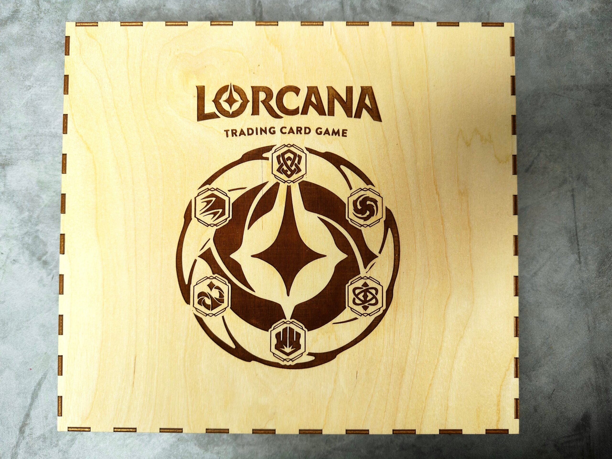Lorcana Cube Box Large Fits 48 Cubeamajigs Packs (720 Cards) Laser ...
