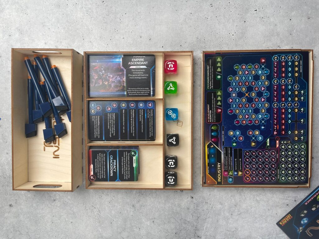 Twilight Inscription Board Game Organizer Insert | Vertical Storage ...